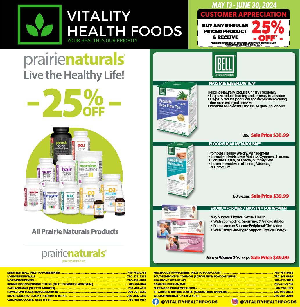 Offers ★ Vitality Health Foods